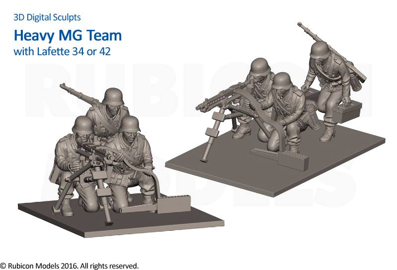Tabletop Fix: Rubicon Models - New German Gun Crew Previews