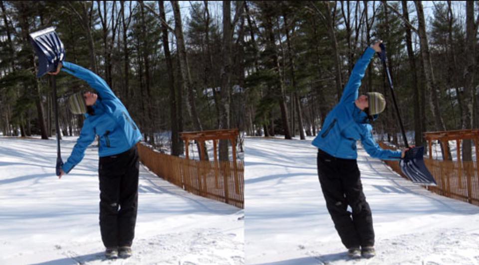 How to Prevent Injuries While Snow Shoveling ️