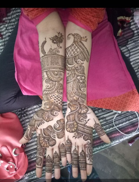 Mamta mehndi design: Arabic mehndi design
