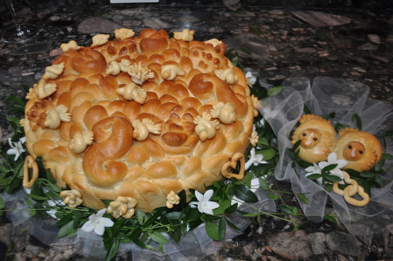 Start with an onion . . .: Korovai: Ukrainian Wedding Bread