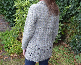 Yellow, Pink and Sparkly: Crochet Jacket - Finished