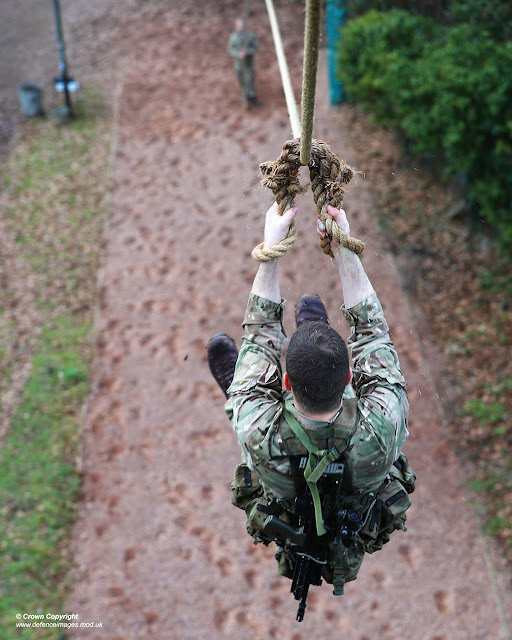 SNAFU!: Royal Marine Recruits on the Tarzan Course...