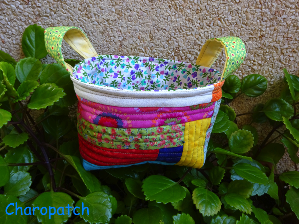 Charo's Patchwork: Tutorial "quilt as you go"