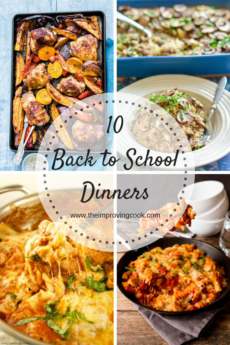 10 Back to School Dinner Recipes