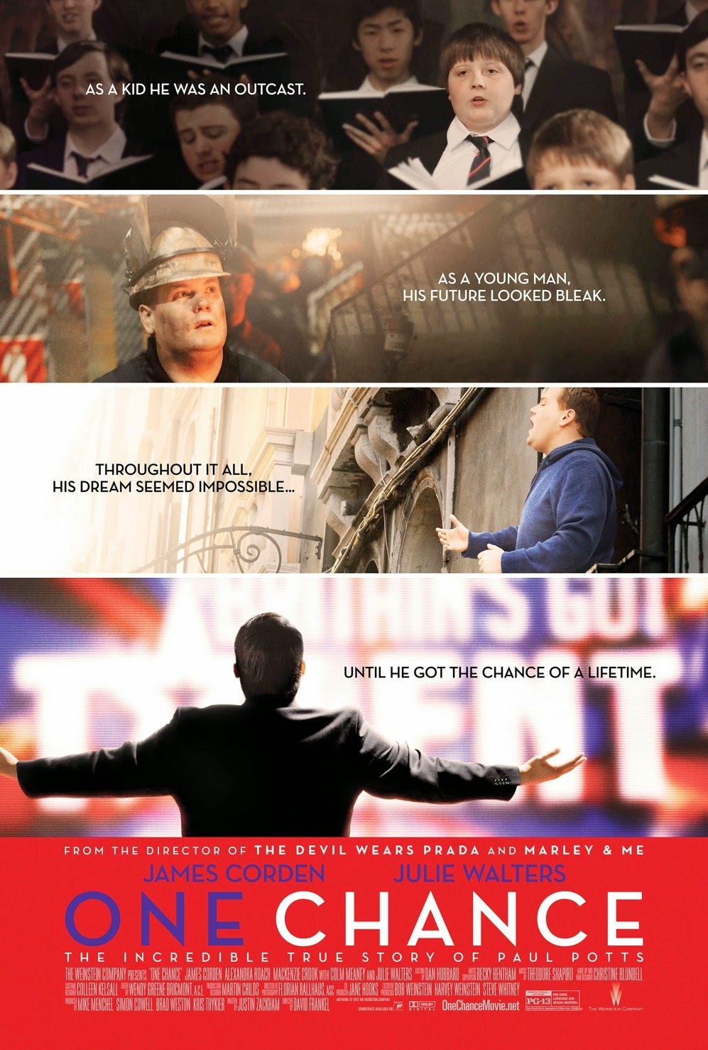 Movie Buff's Reviews: “ONE CHANCE” MOVIE POSTERS REVEALED!