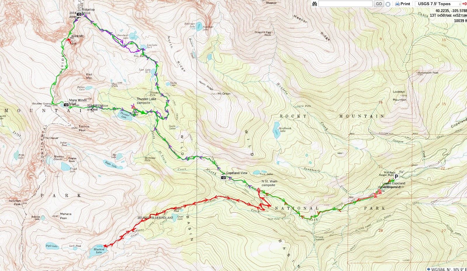 Peaks & Paths: Exploring Wild Basin