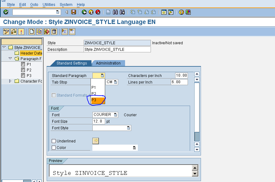 SAP TECH: Example : Invoice