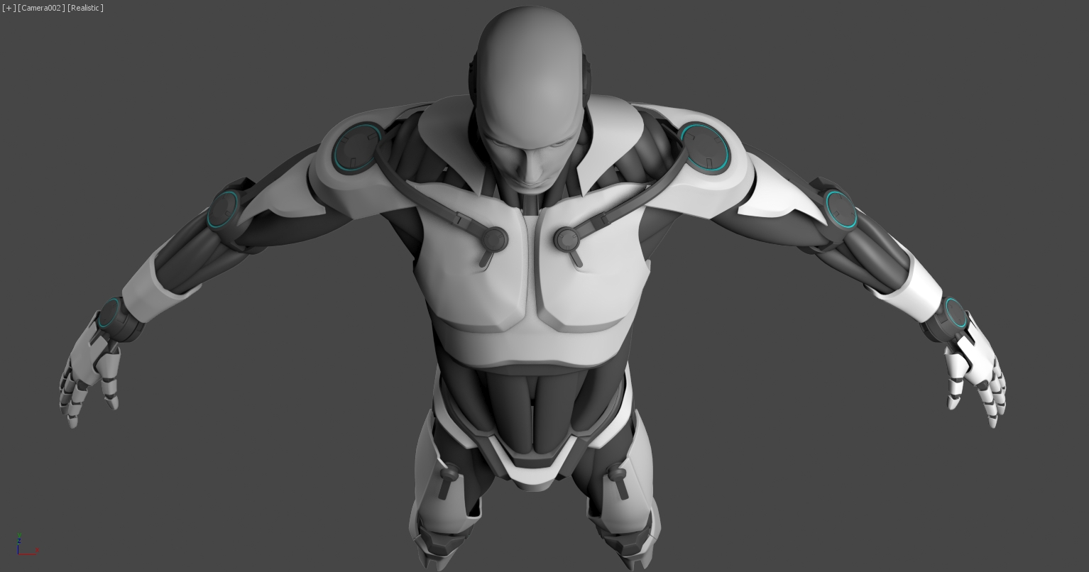 Piranha: Robot / 3d model / Eset nod32