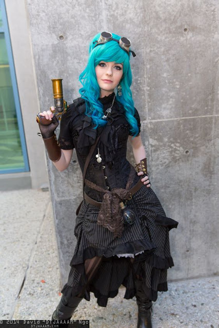 Steampunk Fashion Guide: Steampunk Style Tip: A Splash of (Hair) Color