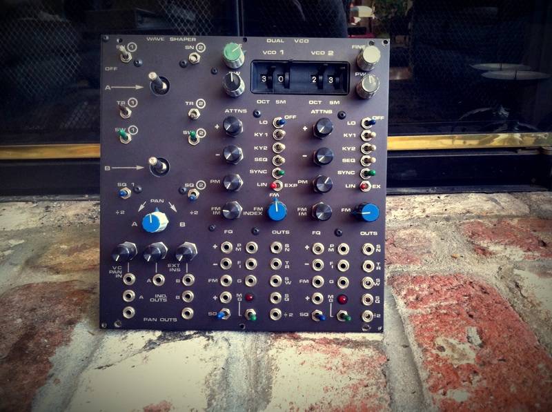 MATRIXSYNTH: Salamander Modular Synthesizer Dual Analog Voltage ...
