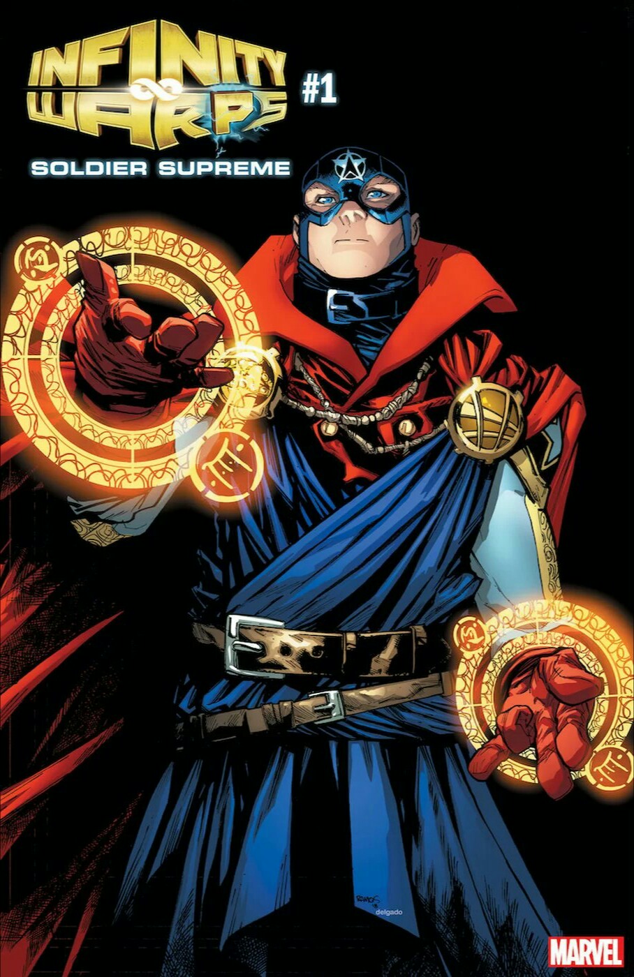 Um preview das páginas de Infinity Warps: Soldado Supremo por Adam ...