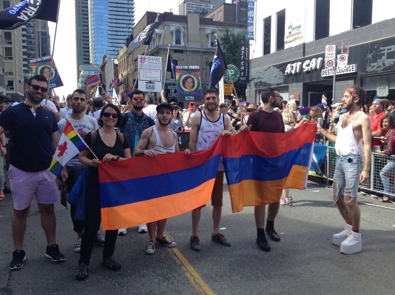 Unzipped: Gay Armenia: Armenians march at Toronto Pride