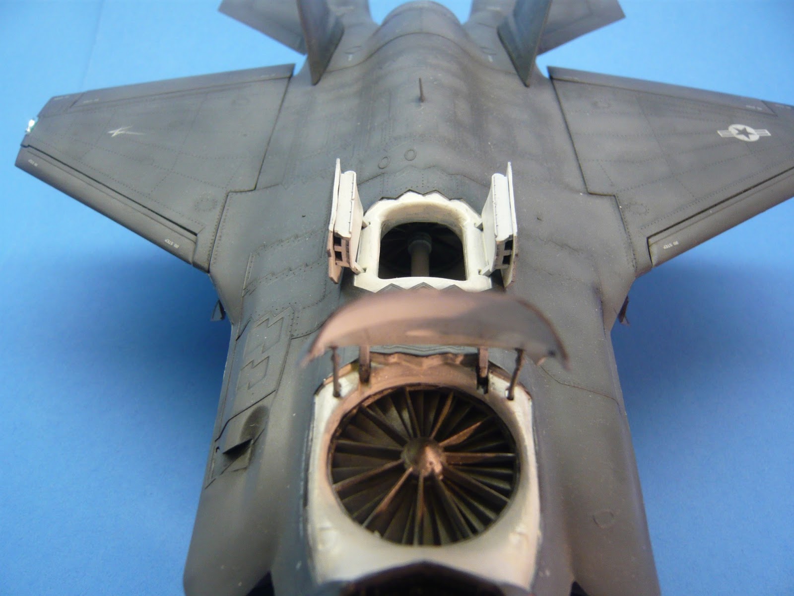 A British F-35B launching from HMS Queen Elizabeth while the ship was ...