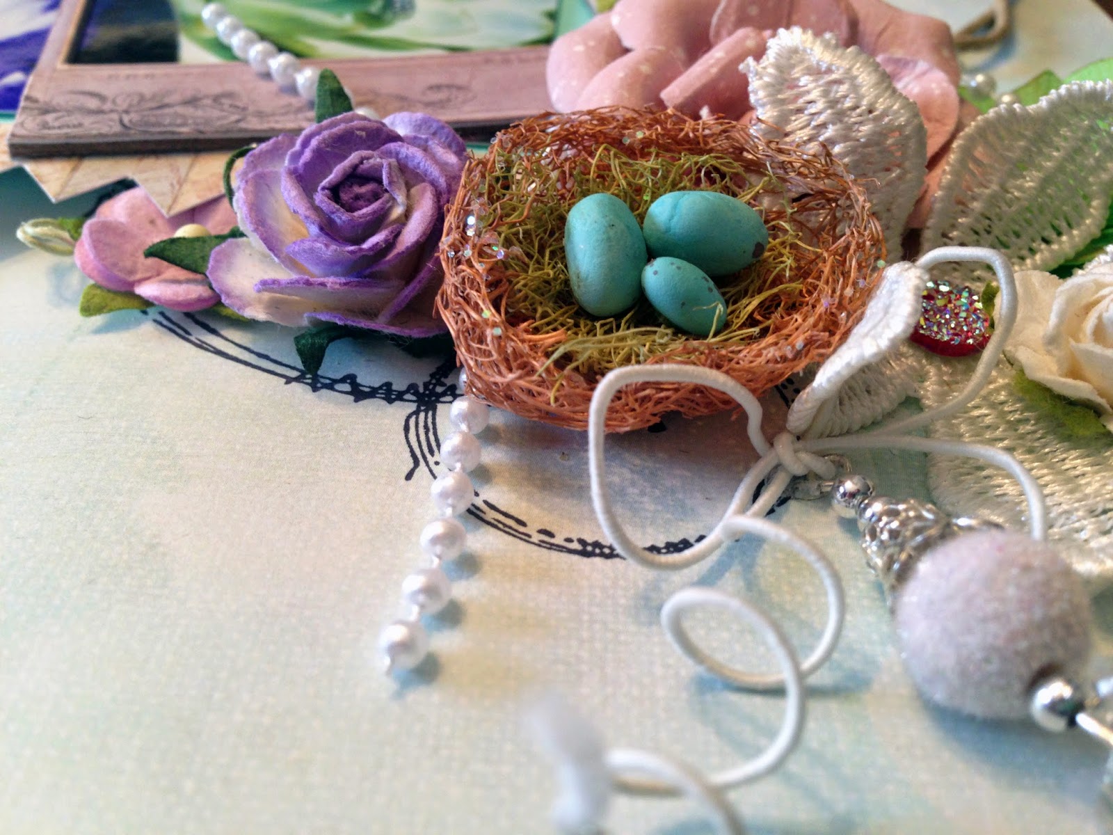 With this Ring: A Wedding Scrapbook Layout - Alice Scraps Wonderland