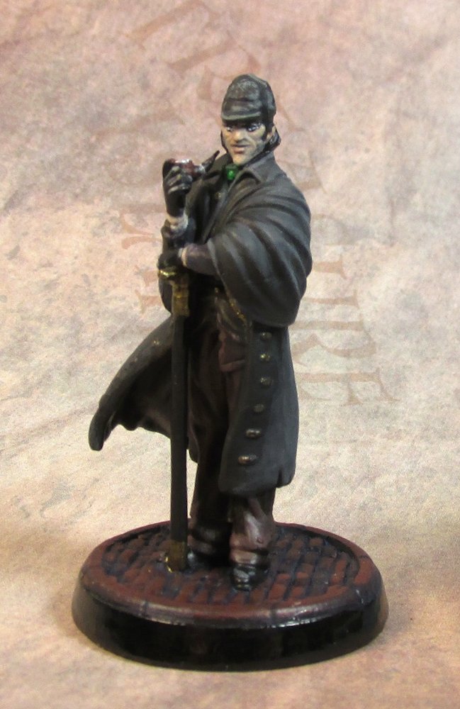 Anne Cooper Miniatures: Sherlock Holmes, Consultant of Scotland Yard