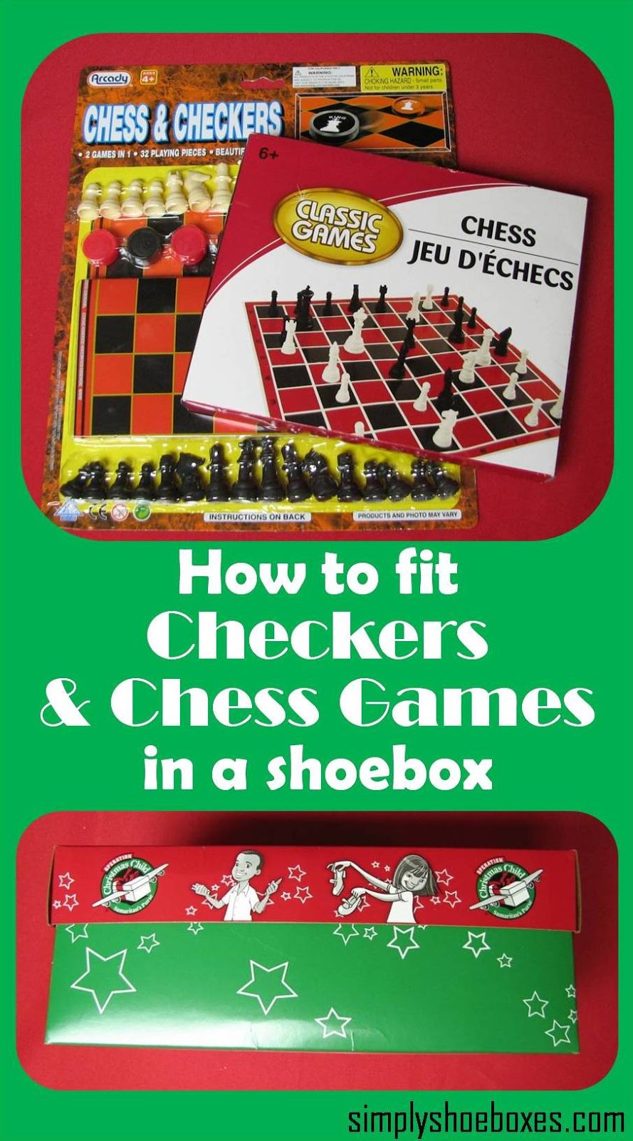 Simply Shoeboxes: Fitting a Chess or Game in an Operation Christmas ...