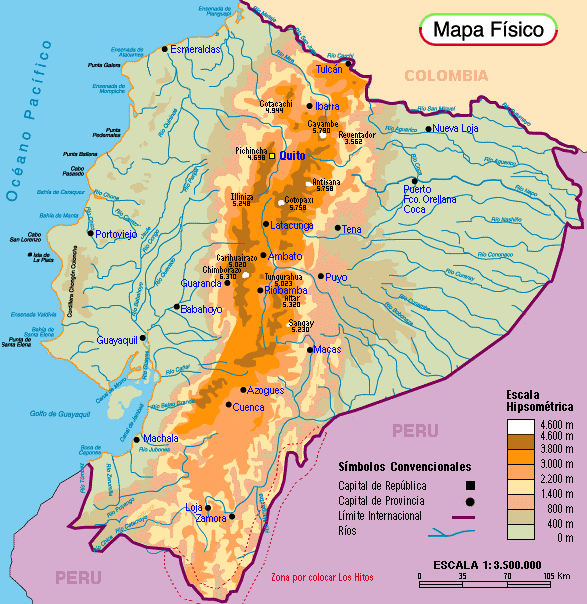 Geografía del Ecuador: septiembre 2012