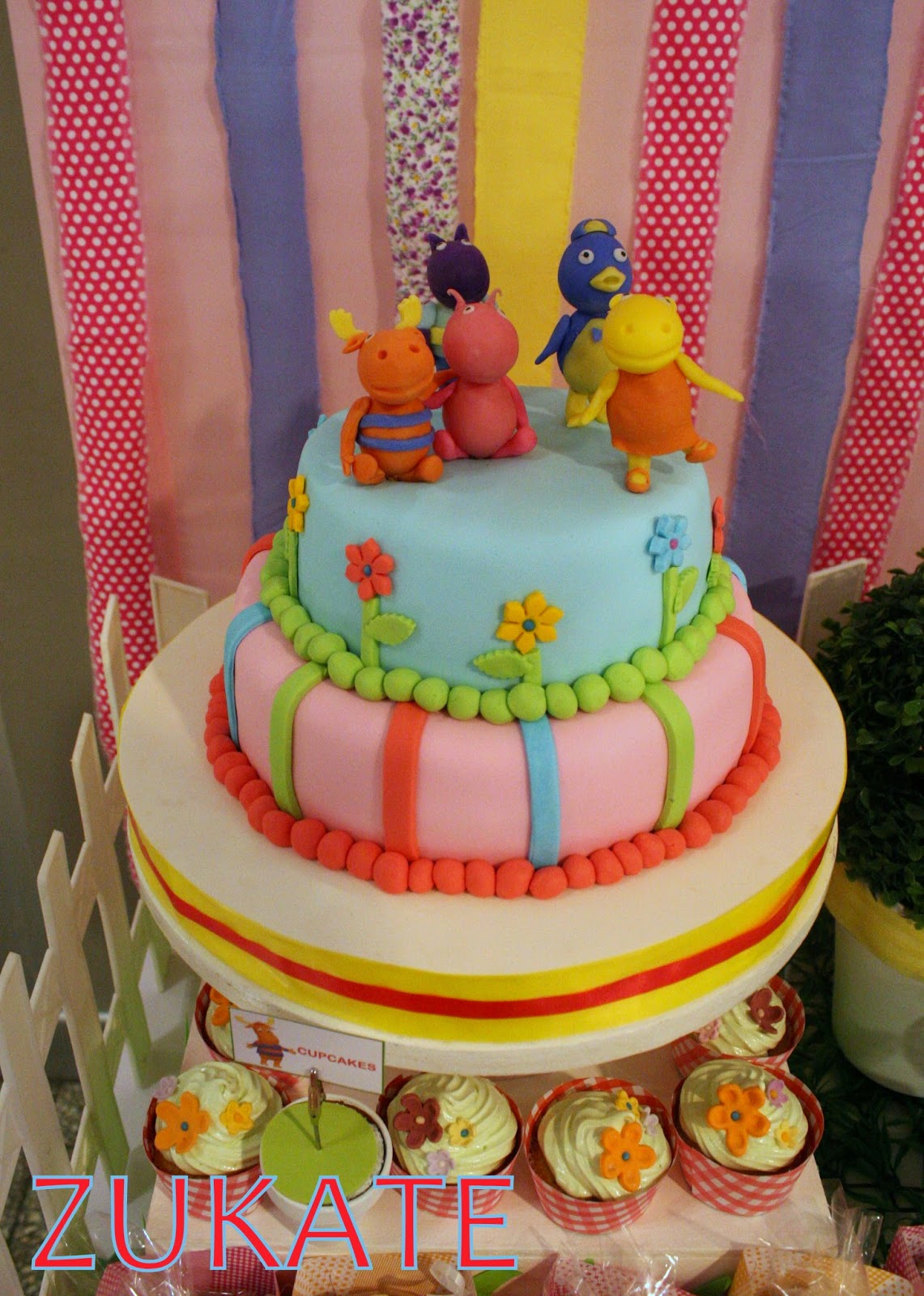 FIESTA DE LOS BACKYARDIGANS PARA CATALINA | ZUKATE