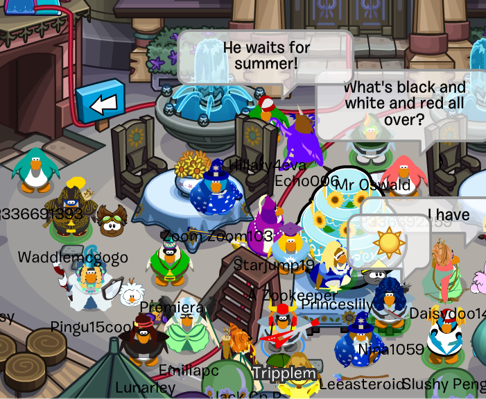 Frosty Flight!: Bots Ruined Club Penguin United Medieval Quest!