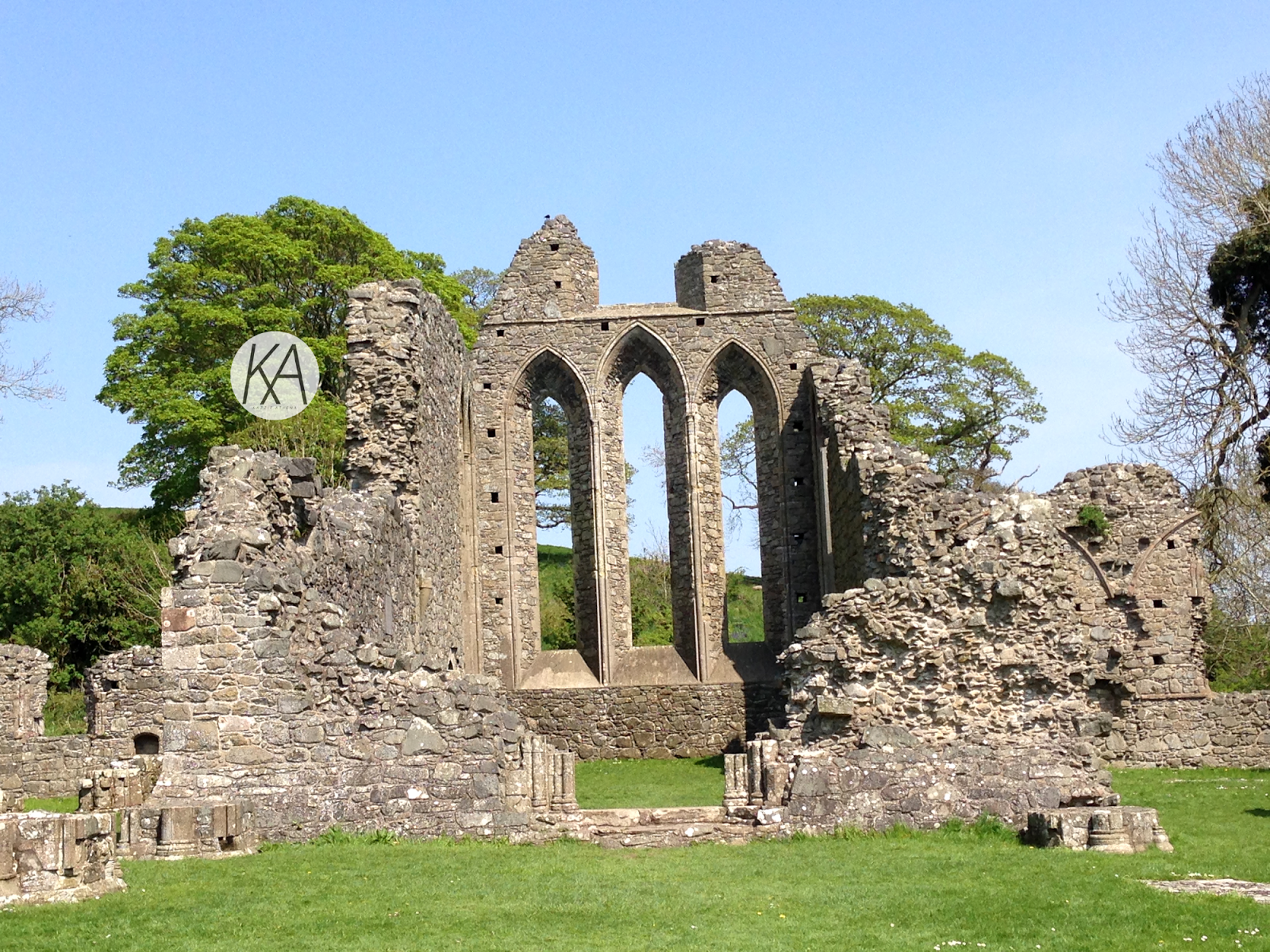 PICSPAM || Inch Abbey aka Moat Cailin in Game of Thrones