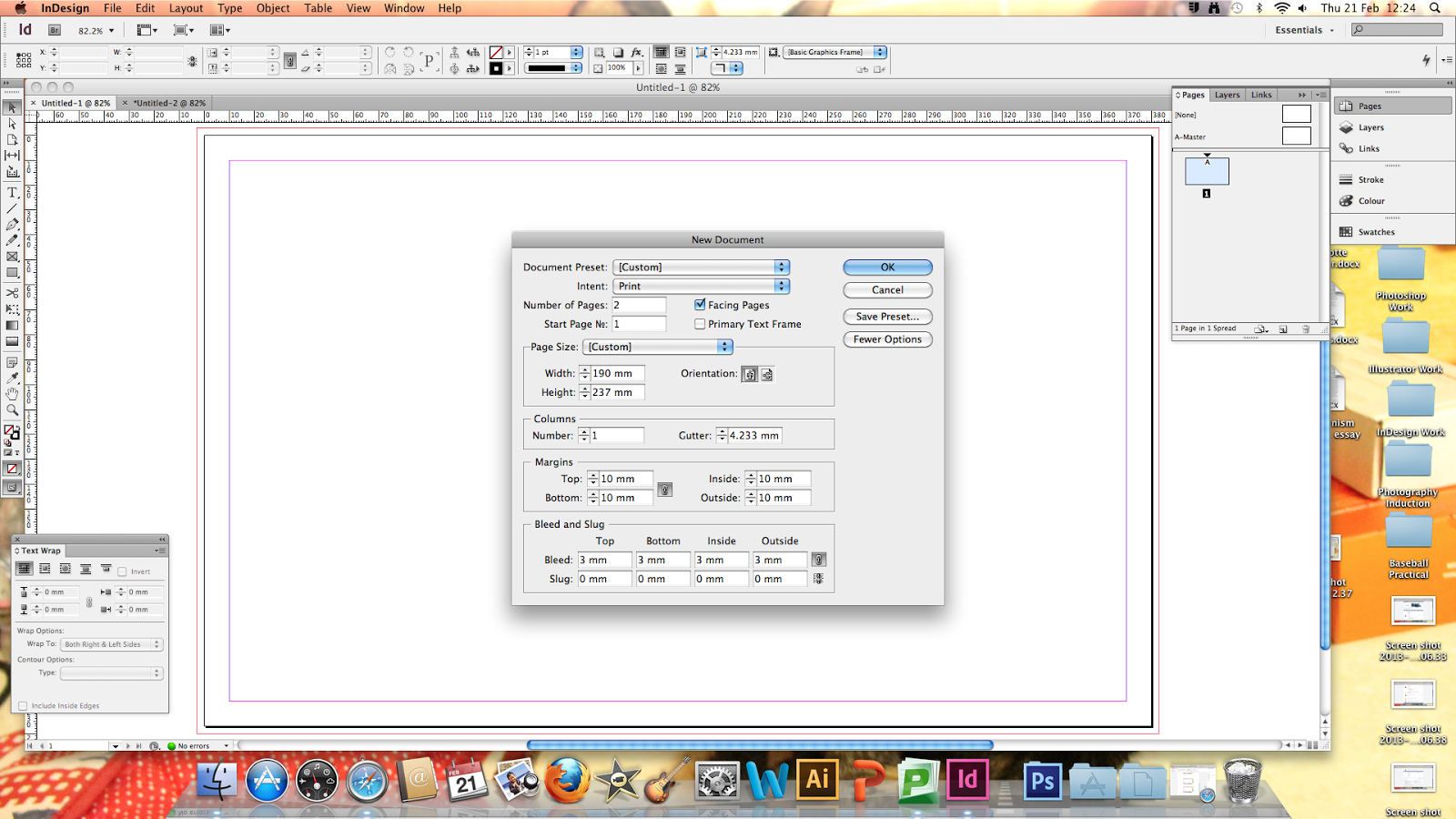Design Practice: Studio Brief: 'Software Workshop- InDesign'