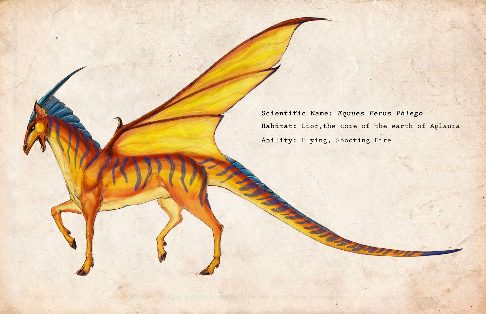 Gabrielle Andhita: Phlegon ( Eques Ferus Phlego)