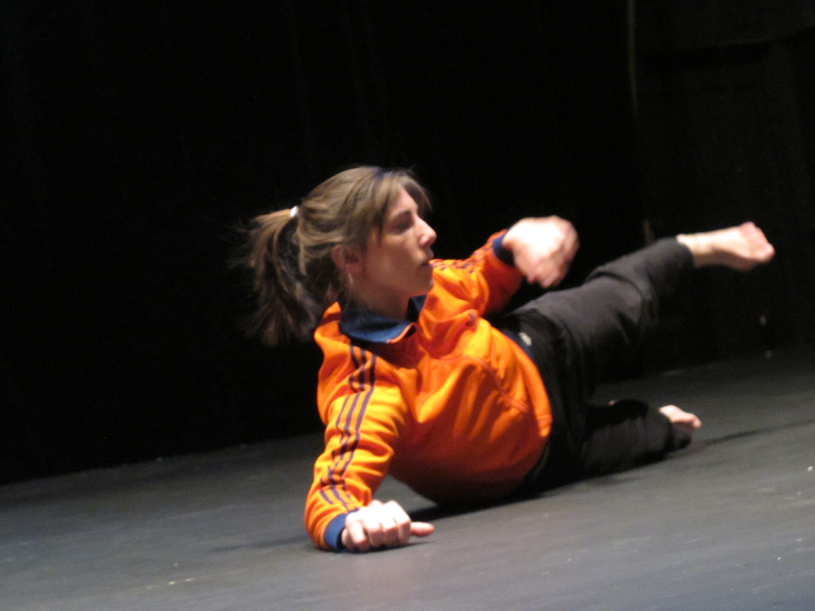 Entrailles: Travail de la danse avec Ali Salmi permier jour