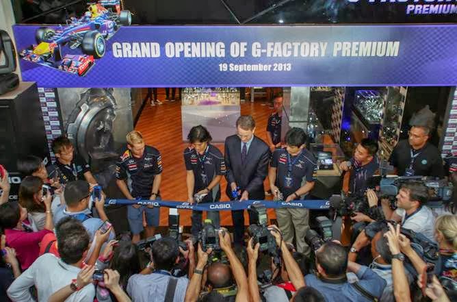 Casio World's First G-Factory Premium Store in Singapore