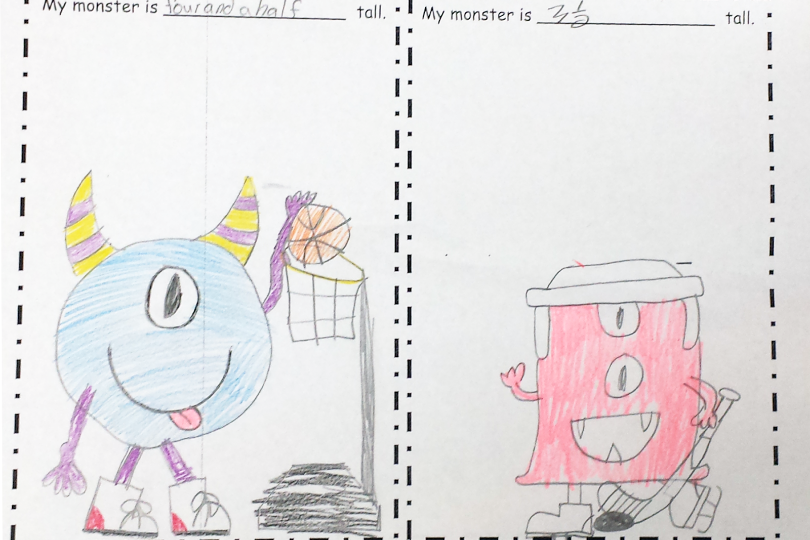 Third Grade Stars: Monster Measuring