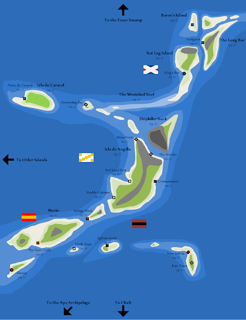 Coins and Scrolls: OSR: Pirate Wavecrawl Maps, Part 1