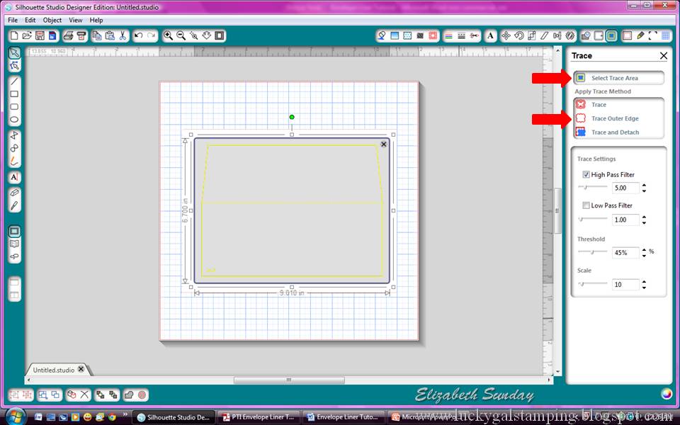 Luckygal Stamping: Silhouette Cameo Tutorial