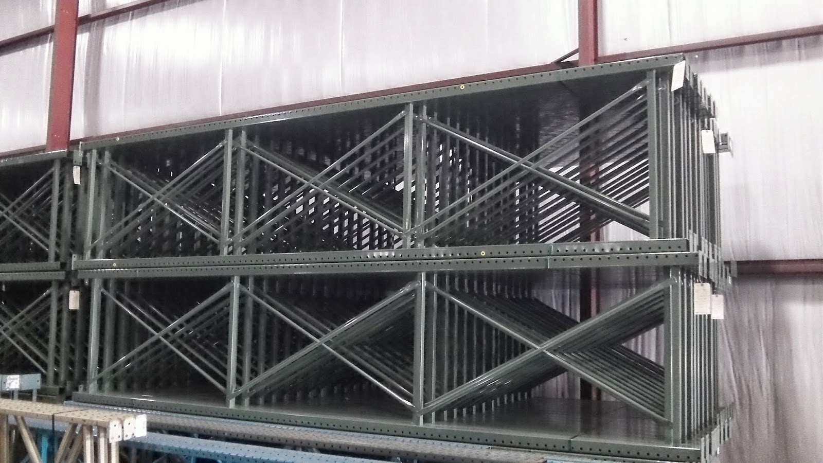 Speedrack Midwest: New 42" x 192" and 48" x 192" Teardrop Uprights In Stock