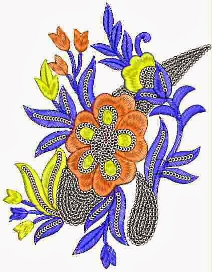 EmbDesignTube: Colorful Embroidery Patch Designs