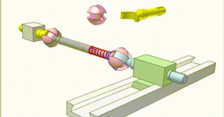 Double Cardan universal joint || Idea mechanism || Download free 3D cad ...