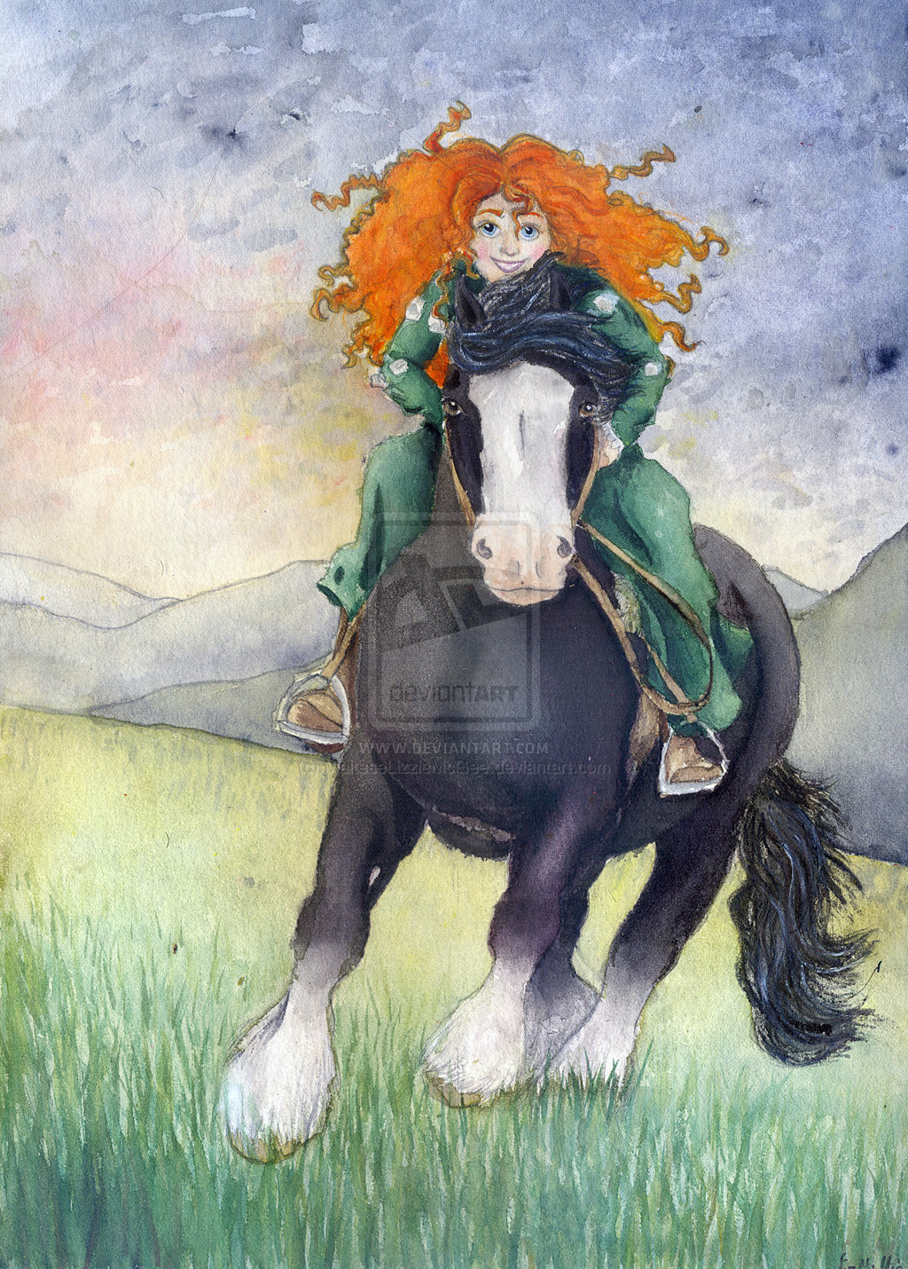 MalteseLizzieMcGee: The Making of Merida