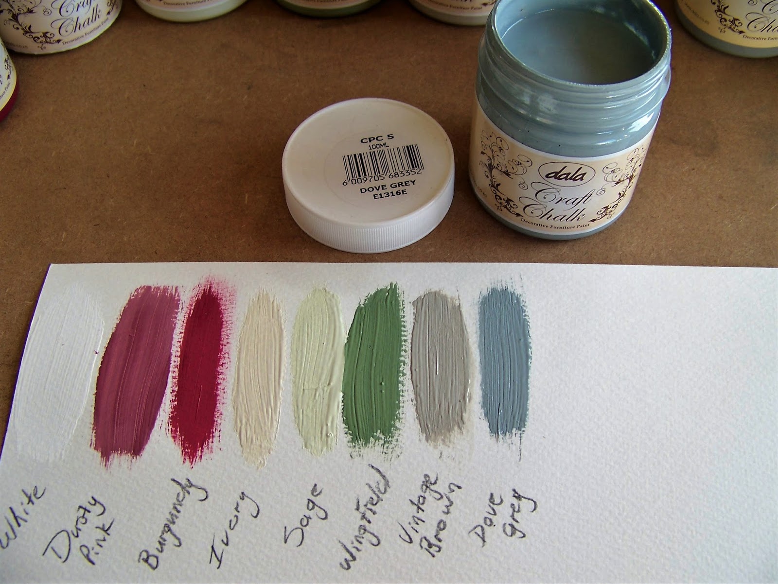 A Pretty Talent Blog: An introduction to Dala Chalk Paint
