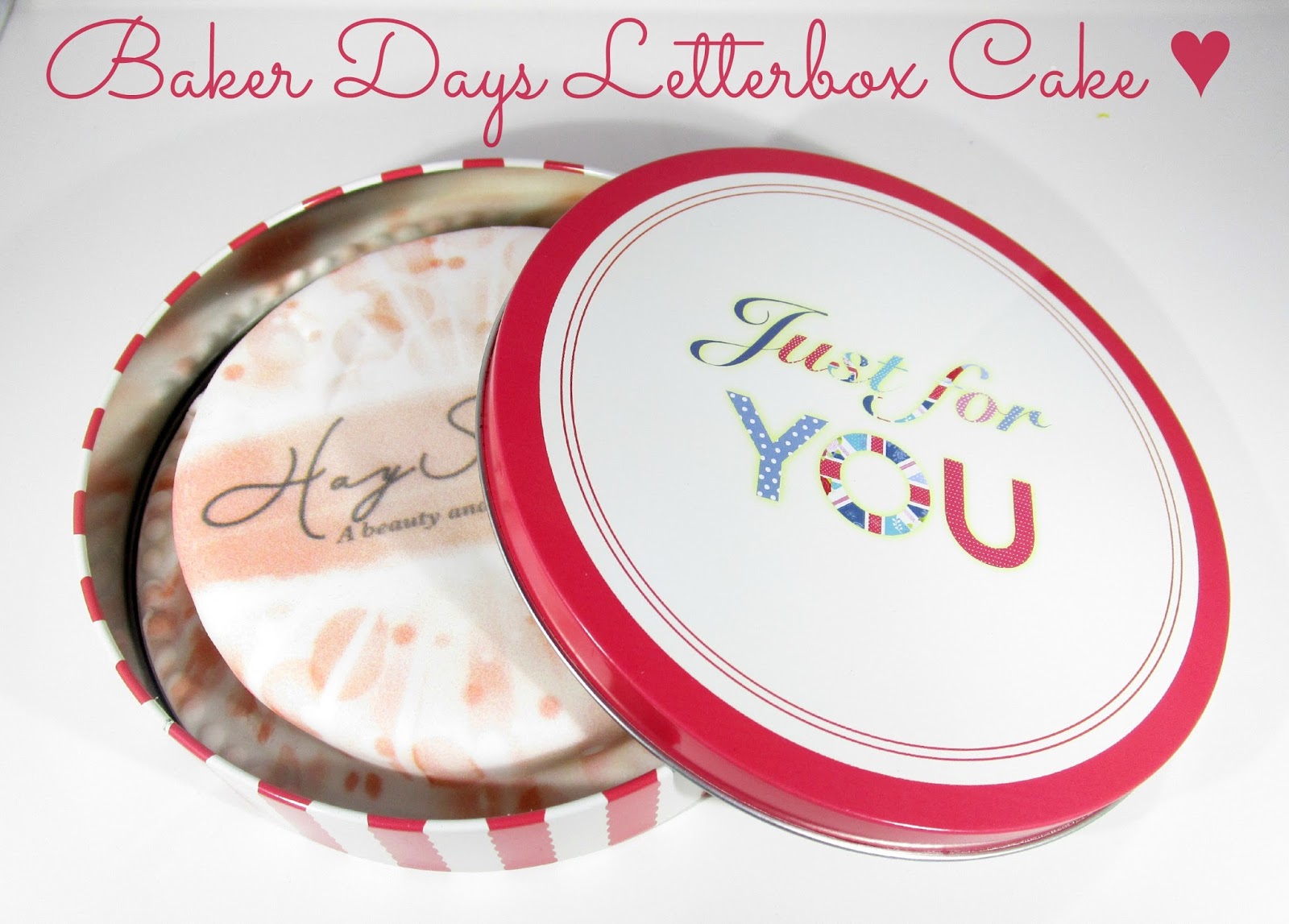 Baker Days Letterbox Cake ♥