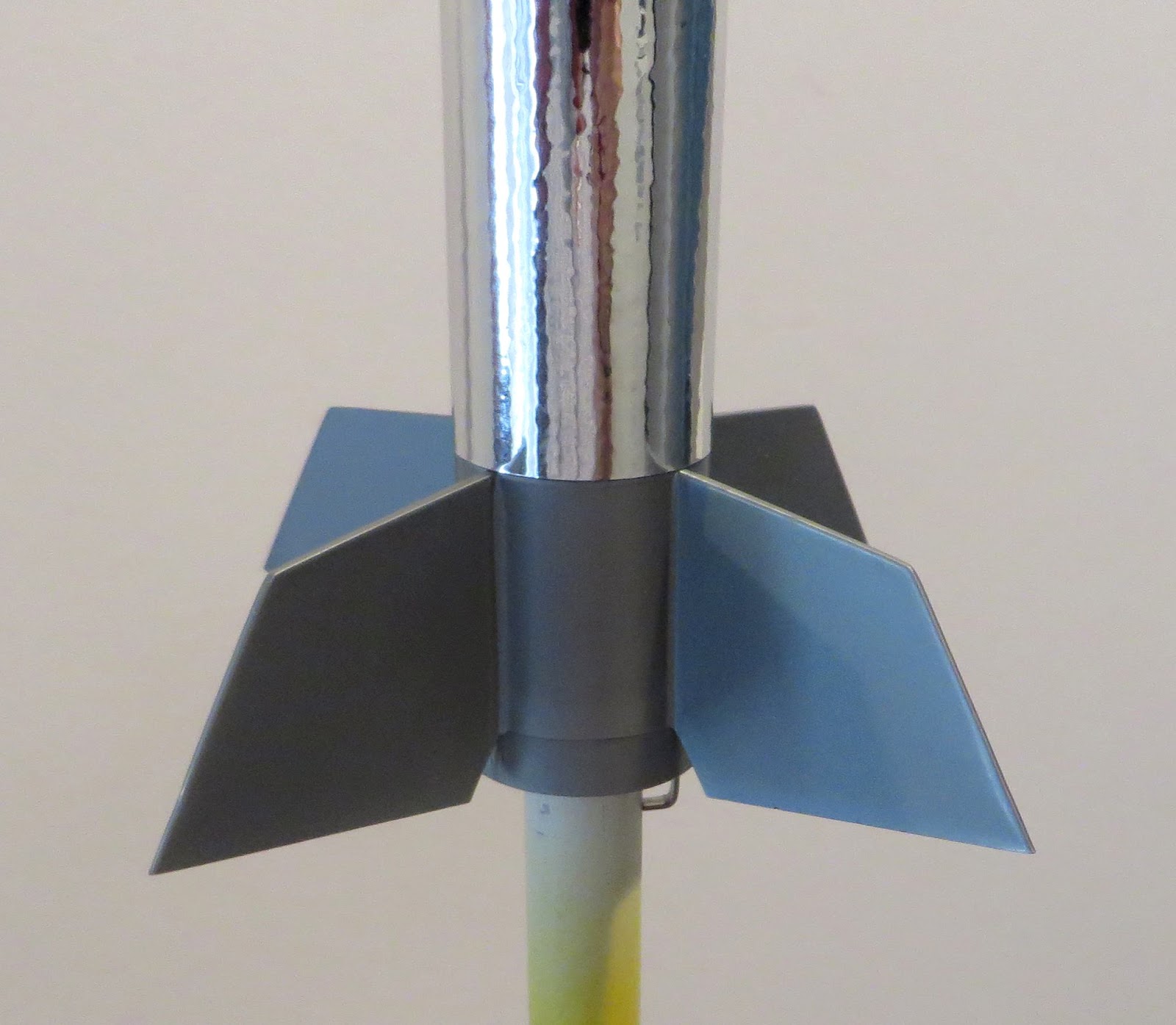 Model Rocket Building: MRC Enforcer Build, Finished