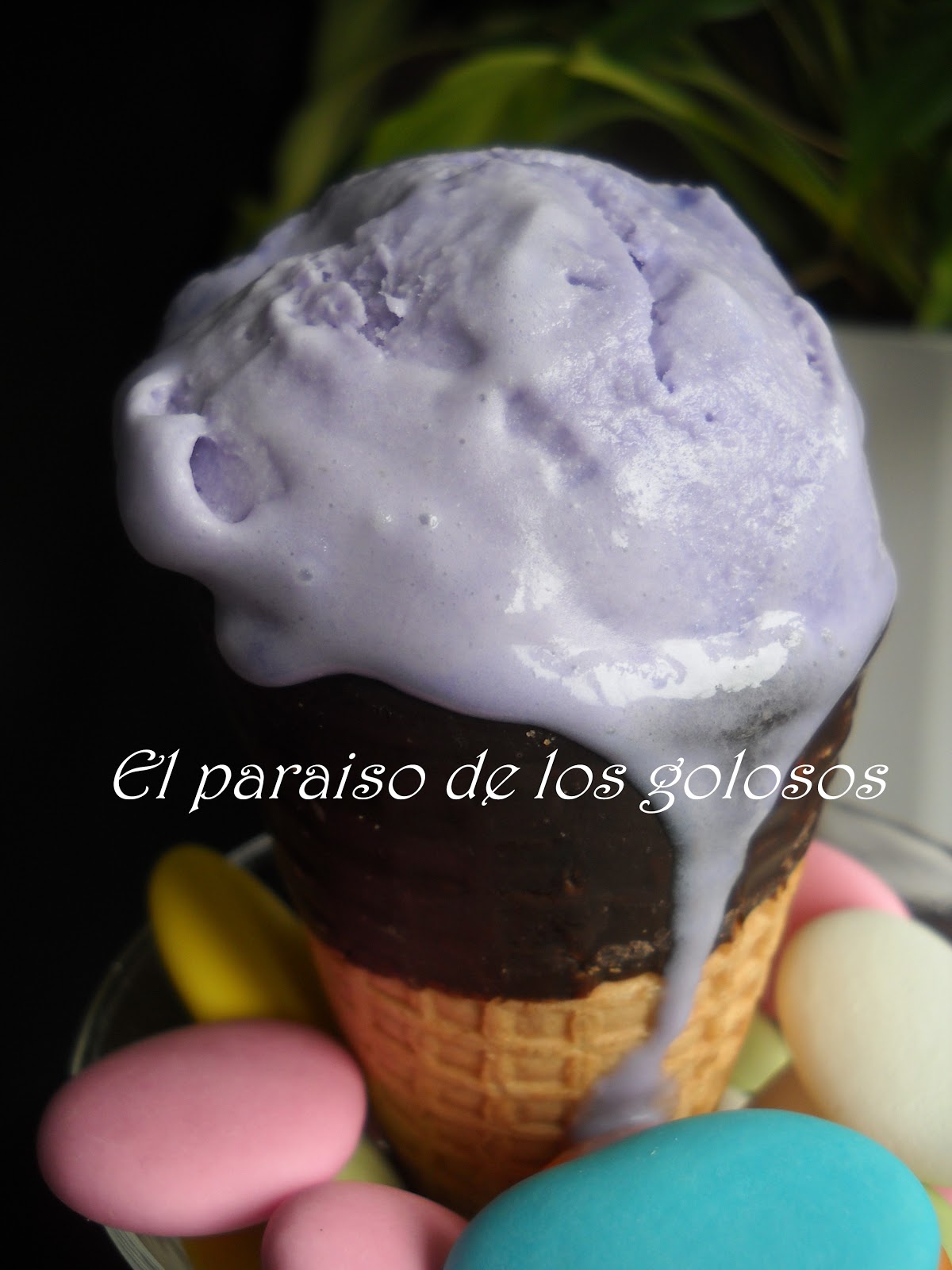 Paraiso: Helado de violetas