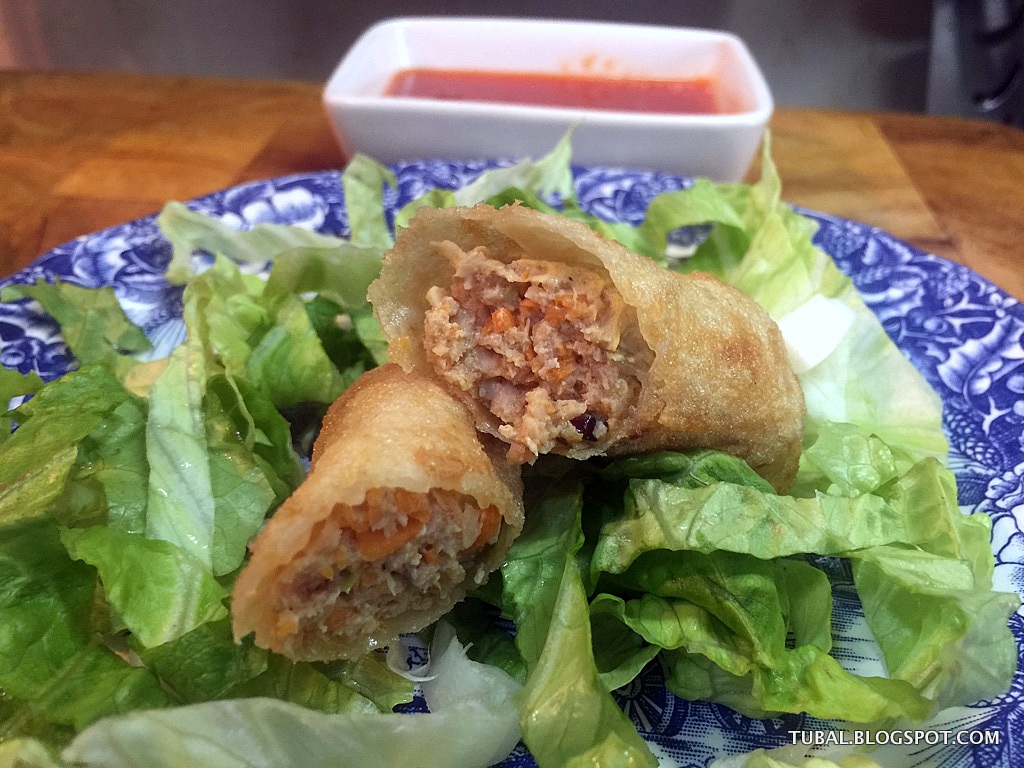 TUBAL: LUMPIA , ROLLITO FILIPINO RELLENO DE CARNE