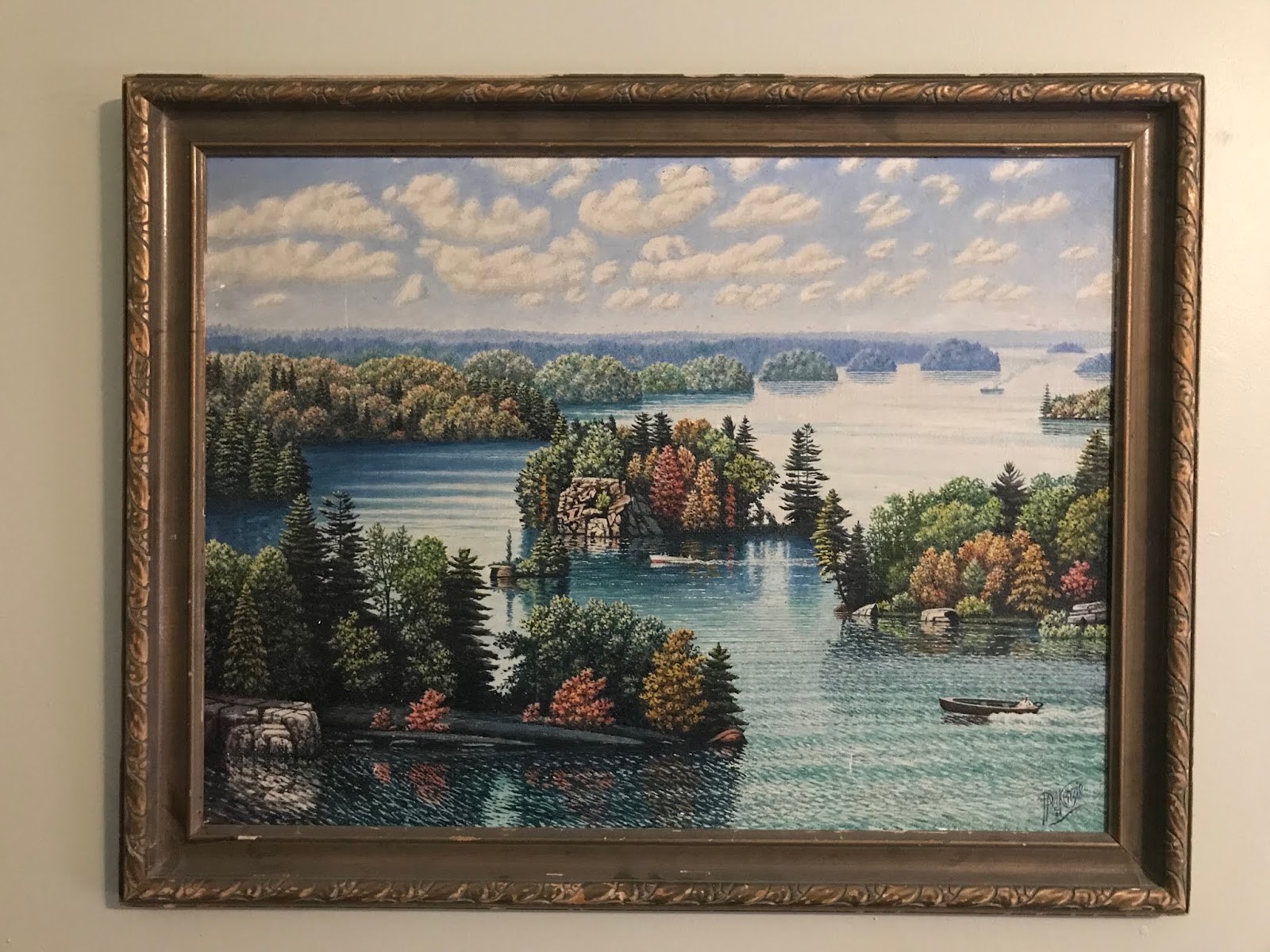 Auction Art Finds: Castle Mountain Painting - Peter McKenzie