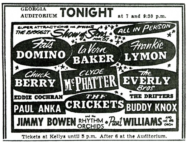 A Rock n' Roll Historian: Biggest Show of Stars of 1957 Fall Edition