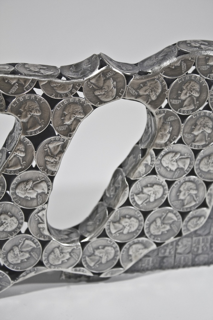Pics obsession: Artist Creates Tools Forged with Coins (Coin Art)