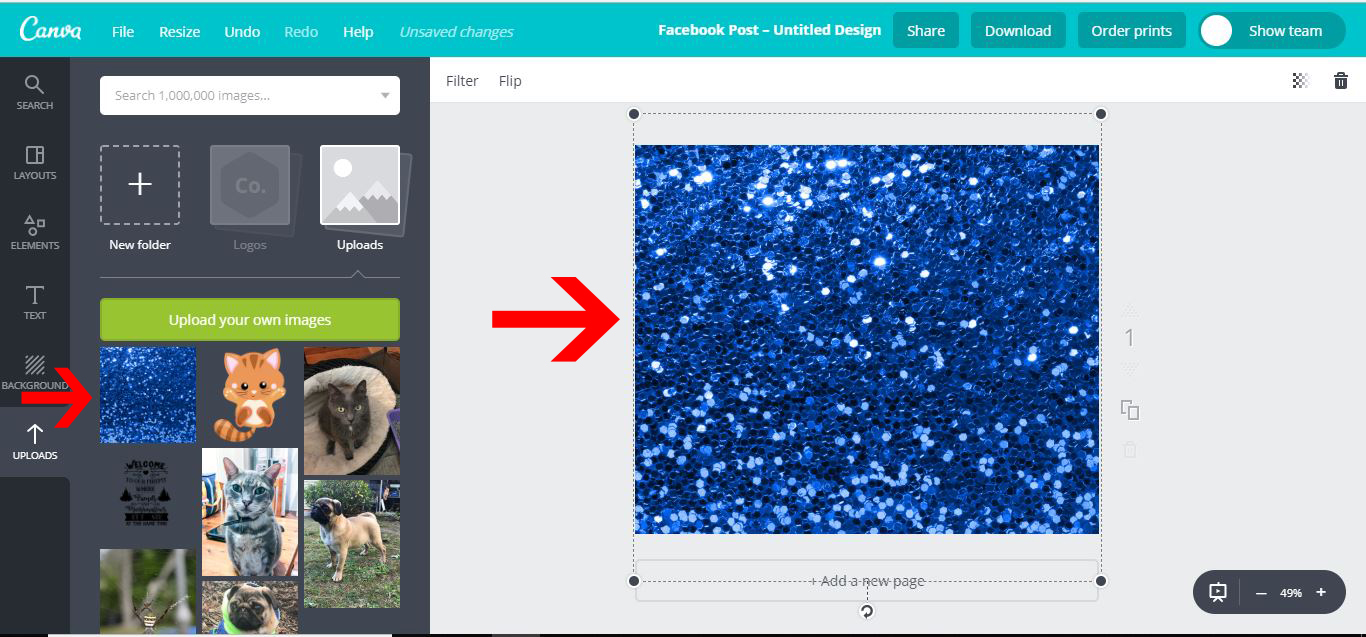 How to use digital papers in Canva | Design Bundles
