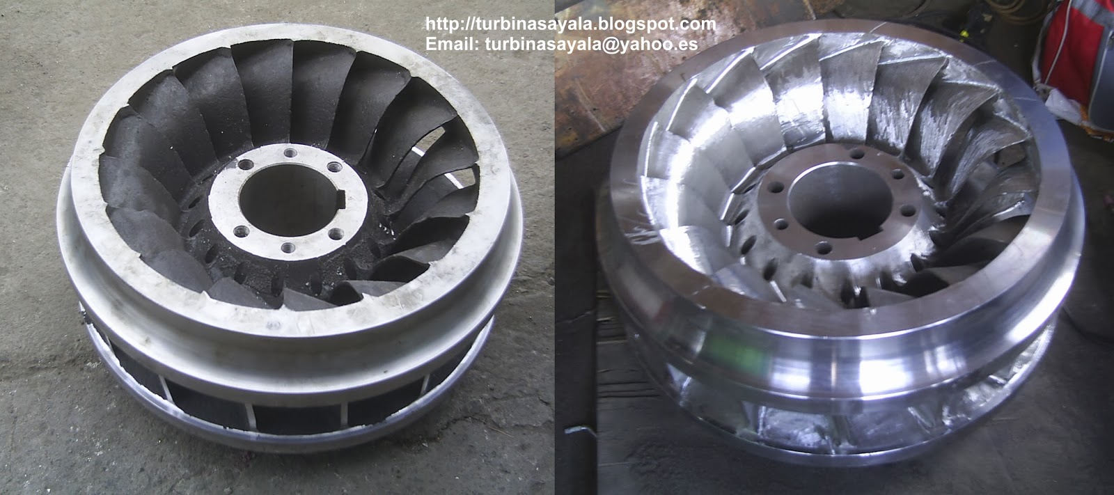 TURBINAS AYALA: .TURBINAS FRANCIS