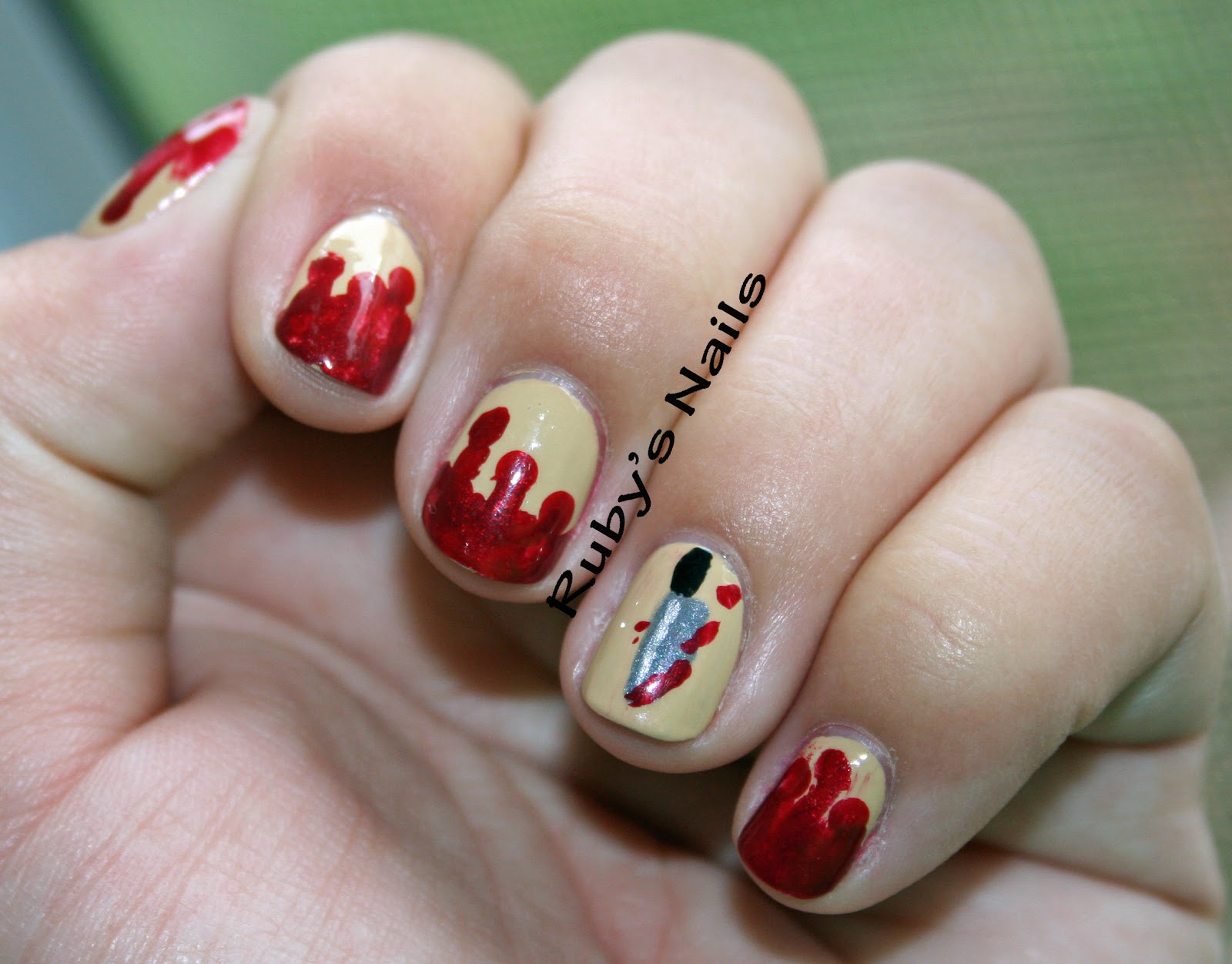 Ruby's Nails: Bloody nails