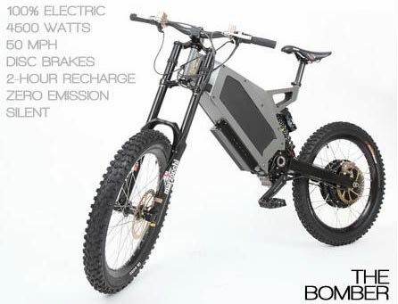 Amazing 50mph Homemade Electric Bike
