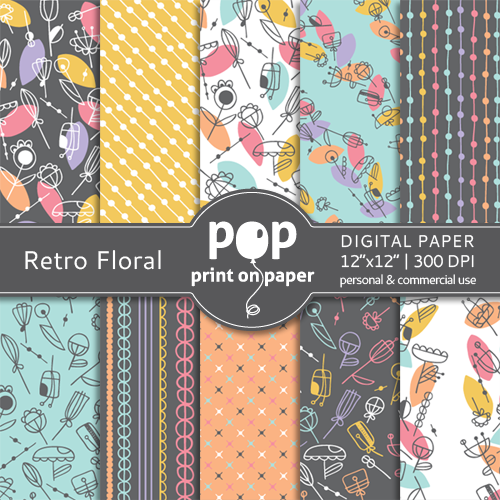 iheartprintsandpatterns: POP Print On Paper