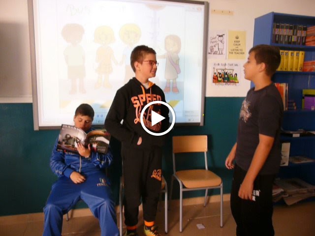 Learning through English: "BUS STOP": Role-play activity (Introducing ...