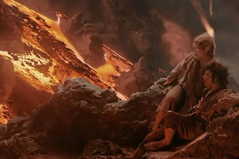 Lord of the rings gollum bites frodo's finger - jackjhg